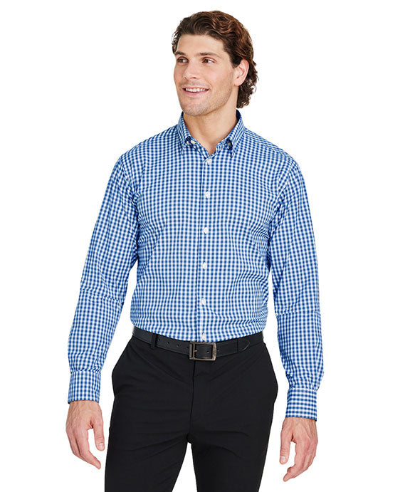 DG536 - Devon & Jones Performance Mens Gingham Shirt — JonesTshirts
