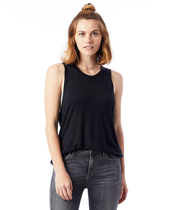 3095B2 - Alternative Ladies Slinky-Jersey Muscle Tank Top | Black — JonesTshirts