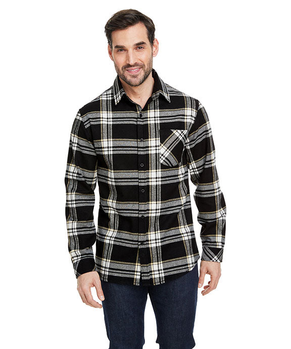 Woven Plaid Flannel Shirts | Burnside B8212 Biased Pocket | Wholesale ...