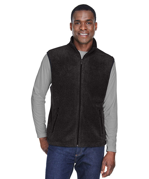 Adult Midweight Fleece Vests | Harriton M985 | Bulk Wholesale Pricing ...